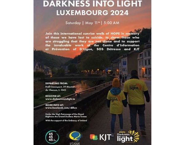 Darkness Into Light Charity Walk Returns on 11 May