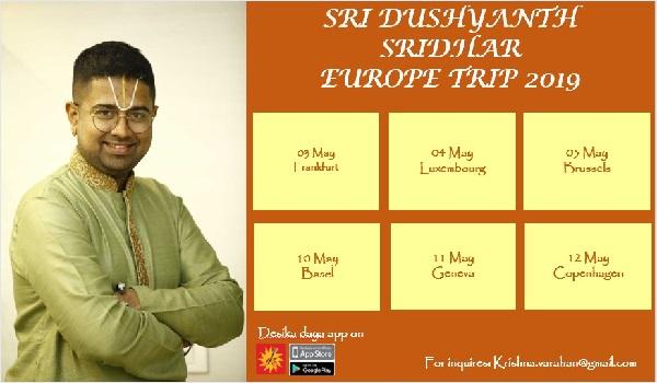 Hindu Forum announces Sri Dushyanth Sridhar Lecture on Hanuman