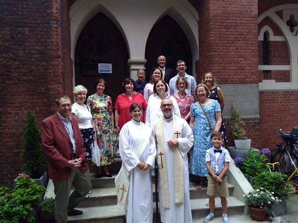 First Curate Ordained at Anglican Church of Luxembourg