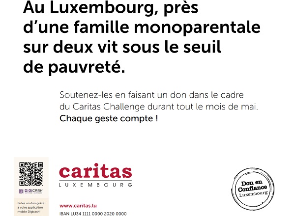 Caritas Luxembourg Launches Poverty Awareness Campaign