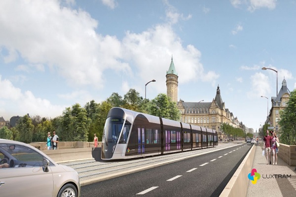 LuxTram Works to Affect Public Transport in Luxembourg City from Sunday