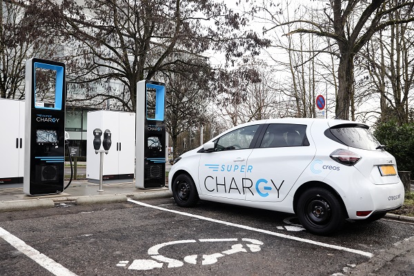 Luxembourg Inaugurates 1st "Superchargy" Electric Vehicle Charging Stations
