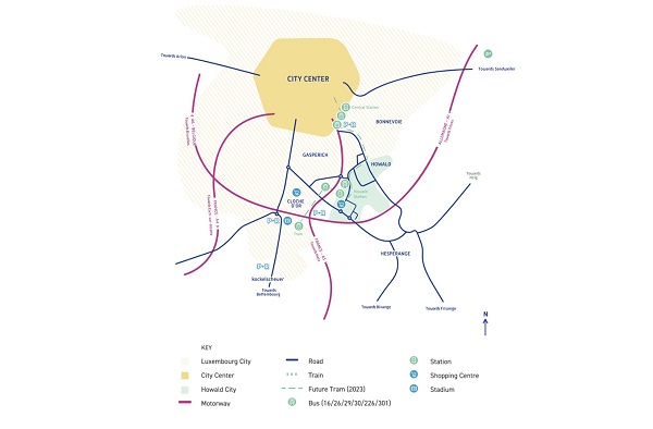 Howald City: New District Set for Completion in 2026
