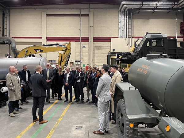 US Ambassador, Luxembourg MPs Visit WSA Air Forces Depot in Sanem