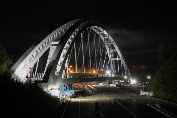 A3 Reopens After 5,850 Tonne Railway Bridge Successfully Installed