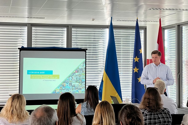 LUkraine Asbl Launches Accounting Training Course for Ukrainian Refugees