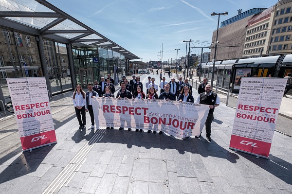 Luxembourg Launches 1st National Respect on Public Transport Day