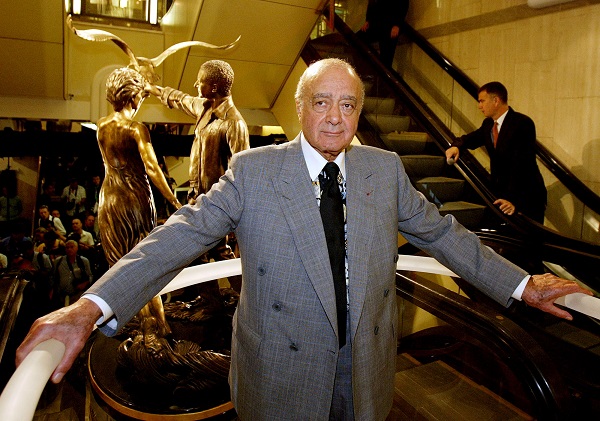 Mohamed Al-Fayed, Ex-Harrods Owner Whose Son Died with Princess Diana ...