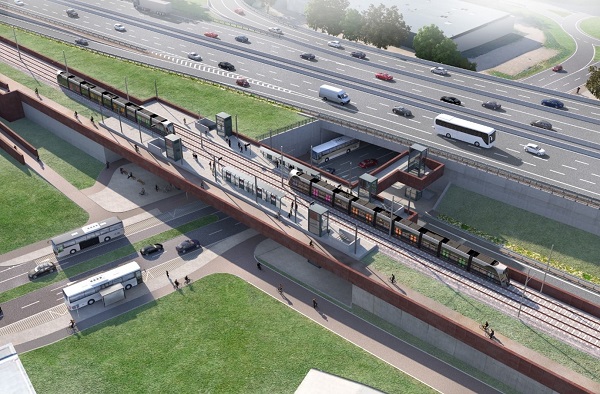 Rapid Tram On Track to Serve Cloche d'Or - Leudelange from 2028, Foetz ...